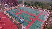 China 4mm Silicon PU Sports Flooring Wear Resistant Outdoor Indoor Basketball Court for sale
