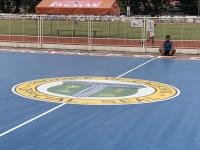 China Breathable PU Sports Court Surface Harmless No Cracking Durable for sale