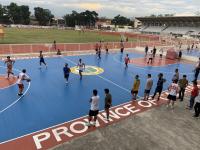 China UV-Resistant Silicone PU Sports Flooring for Volleyball Court 4mm Thickness for sale