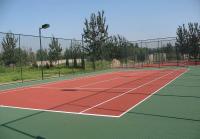 China Soundproof Acrylic Tennis Badminton Court Flooring 4.0mm ITF Category 5 for sale