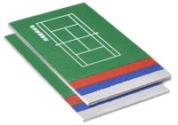 China Anti Corrosion Waterproof Acrylic Tennis Court Color Customized 12mm 15mm for sale