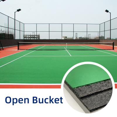 China SGS Acrylic Badminton Court Multi Purpose Tennis Court Synthetic Flooring 4.0mm for sale