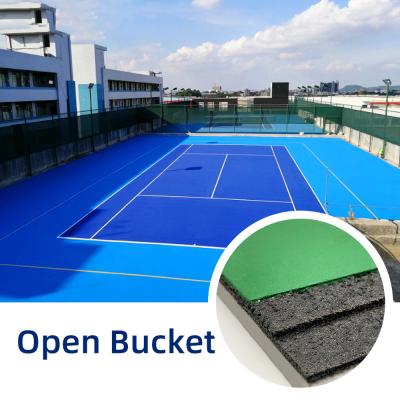 China Multi Sport Synthetic Acrylic Cushion Tennis Court Green Spray Painted 100% Acrylic for sale