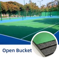 China Cushion Surface Acrylic Tennis Court Floor 3mm Thickness Colorful Durable for sale