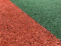 China Natural Garden Landscape Artificial Synthetic Grass Turf 34mm Pile Height 7100 Dtex for sale