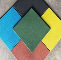 China Anti Slip Interlocking Gym Flooring Wear Resistant Color Customized for sale