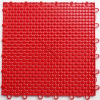 China Anti Skid PP Interlock Flooring 250x250x13mm Waterproof Indoor Sports Surface for sale