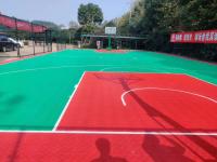 China 2500N Polypropylene Interlocking Tiles Anti Slip Outdoor Flooring for sale