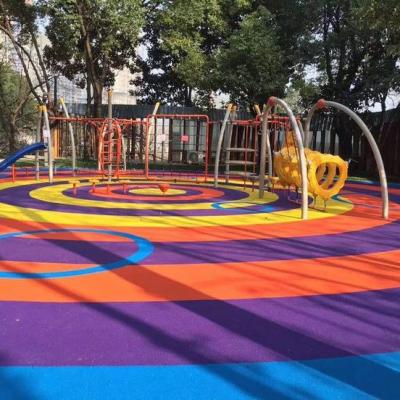 China Odorless EPDM Rubber Granules 8mm Sports Floor Dustproof for Running Track Playground for sale