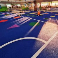 China Odorless EPDM Rubber Granules 8mm Sports Floor Dustproof for Running Track Playground for sale