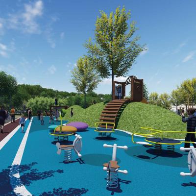 China Environmental Playground Raw Materials Epdm Rubber Granules Wetpouring Surface Material for sale