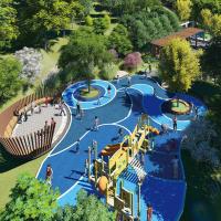 China IAAF Stadiums Schools Shockproof EPDM Playground Surface Fadeless for sale