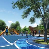 China Environmental Playground Raw Materials Epdm Rubber Granules Wetpouring Surface Material for sale