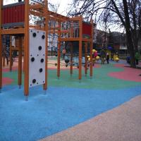 China Lead-Free Epdm Kindergarten Playground Surface Plastic Color Rubber Granules for sale