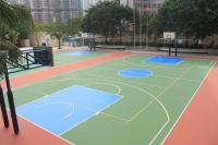 China All Weather Acrylic Paddle Tennis Court Surface 2mm to 5mm Thickness Custom Colors for sale