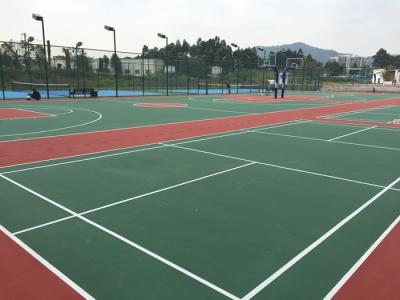 China Multifunctional Slip Resistance Polyurethane Acrylic Tennis Court for sale