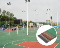 China Acrylic Tennis Court Construction Non Cushion Synthetic Surface 2mm-5mm Thickness Custom Colors for sale