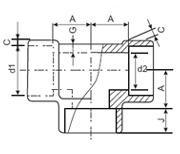China Socket weld Tee for sale