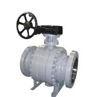 China 3 Pieces Trunnion Mounted Ball Valve, API 6D, Fire Safe for sale