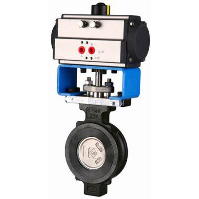 China Pneumatic Actuated Butterfly Valves for sale