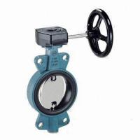 China Manual Wafer Butterfly Valves for sale
