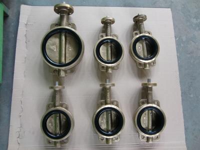 China Aluminum Bronze Wafer Butterfly Valves, PN 16 for sale
