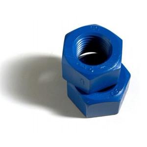 China PTFE  Xylan Coated Hex head Nuts, ASTM A194 2H for sale