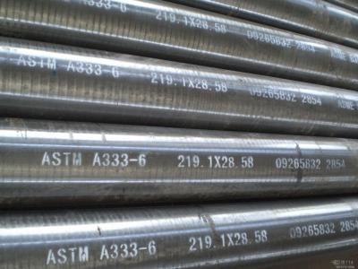 China ASTM A333 GR1,GR 3,GR 6-Seamless Pipe for Low-Temperature Service for sale