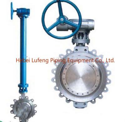 China Triple Offset Stainless Steel Lug Wafer Flange Butterfly Valve for sale
