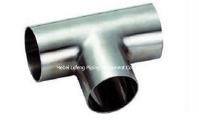 China high quality stainless steel pipe fitting tee , 304 stainless steel pipe for sale