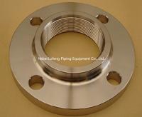 China npt threaded pipe flange npt fitting forge a105 carbon steel for sale
