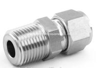 China Stainless Steel Forged Tube Fitting Threaded Instrument Tube Fitting Male Connector Swagelok Fitting for sale