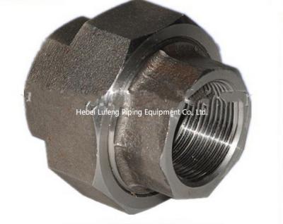 China A105 Forged steel NPT Female Threaded Pipe Union fittings for sale