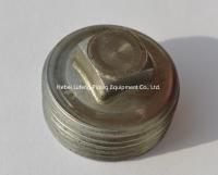 China Forged High Pressure Pipe Fittings Threaded Square Head Plug Threaded for sale