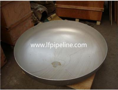 China Carbon Stainless Alloy Steel Welding Welded Pipe Dish End Cap for sale