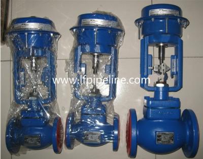China Pneumatic Control Globe Valve with positioner 6 inch for sale