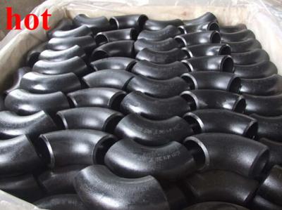 China b16.9 90 degree butt weld seamless carbon steel elbow ASTM a234 wpb pipe fittings for sale