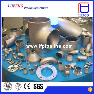 China stainless steel pipe fitting / elbow / reducer / tee / bend for sale