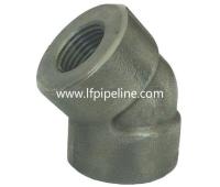 China Socket Welded/Carbon steel pipe fitting threaded Elbow for sale