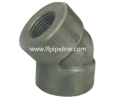 China Socket Welded/Carbon steel pipe fitting threaded Elbow for sale