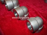 China Socket Welded/Carbon steel pipe fitting threaded Elbow for sale