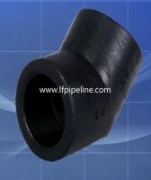 China hdpe socket weld fitting/pe pipe 45 elbow for sale