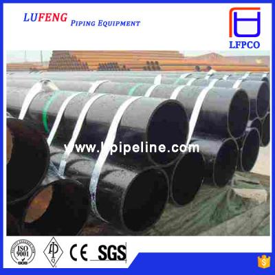 China Spiral SAW welded carbon steel pipe for oil and gas for sale