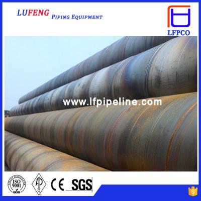 China LSAW/ SSAW spiral round welded steel pipe used building material for sale