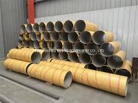 China 24″ Ø 600 mm PIPE, SCH10S, EFW, DUPLEX SS, ASTM A928M-UNS S31803 CLASS 1, BEVEL ENDS, ASME B36.19M for sale