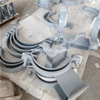 China Epoxy coated pipe supports and clamps for sale