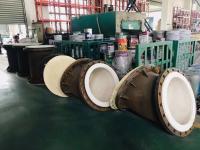 China Fluorine plastic anti-corrosion pipe fittings and pipes for sale