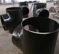 China Tee - Equal, Carbon Steel Per ASTM A234 Grade WPBW, 0.625 Inch Nominal Wall, Buttweld End, Per MSS SP 75, for sale