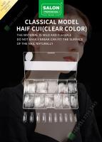 China Classical French Nail Tips Custom Nail Clear Half Tips for sale