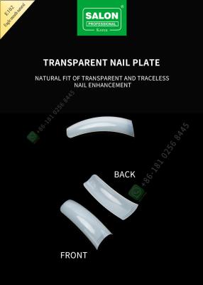 China Salon beauty false eagle month nail tips French manufacture acrylic extra-long half cover tips for sale